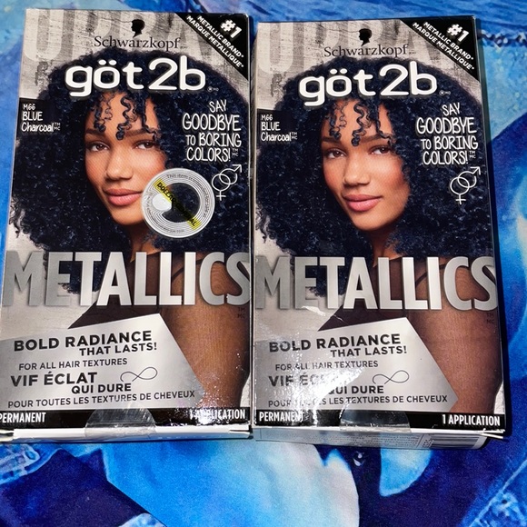 Schwarzkopf | Hair | Lot Of 2 Schwarzkopf Got2b Metallics Hair Color ...